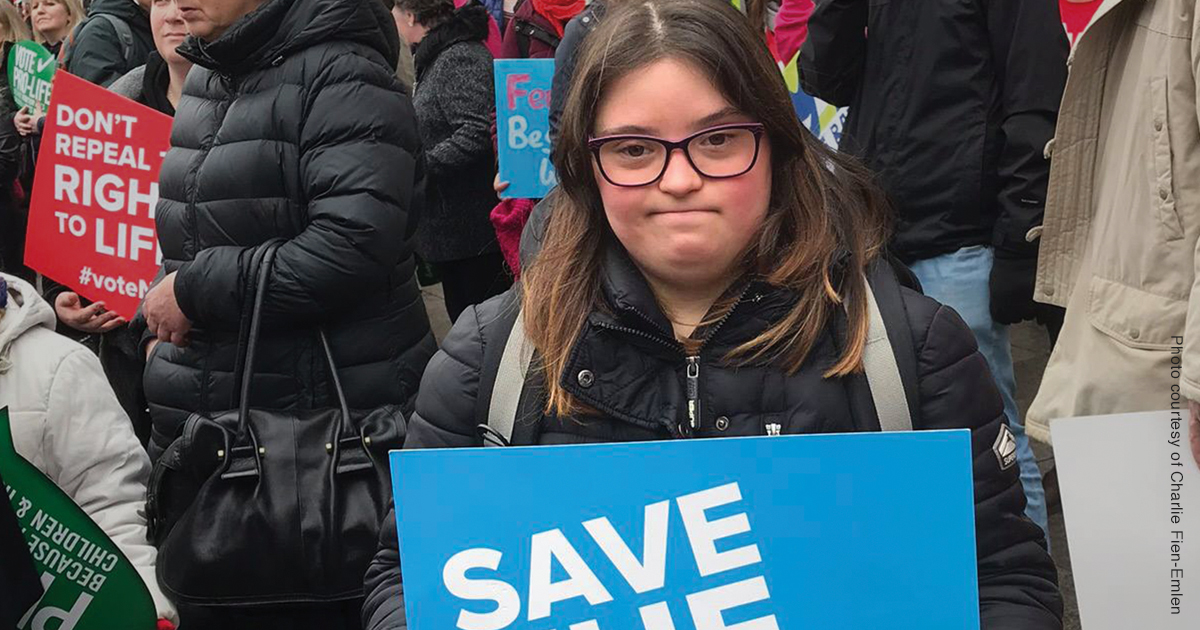 Charlie Fien-Emlen: Passionate Advocate for Those with Down Syndrome ...