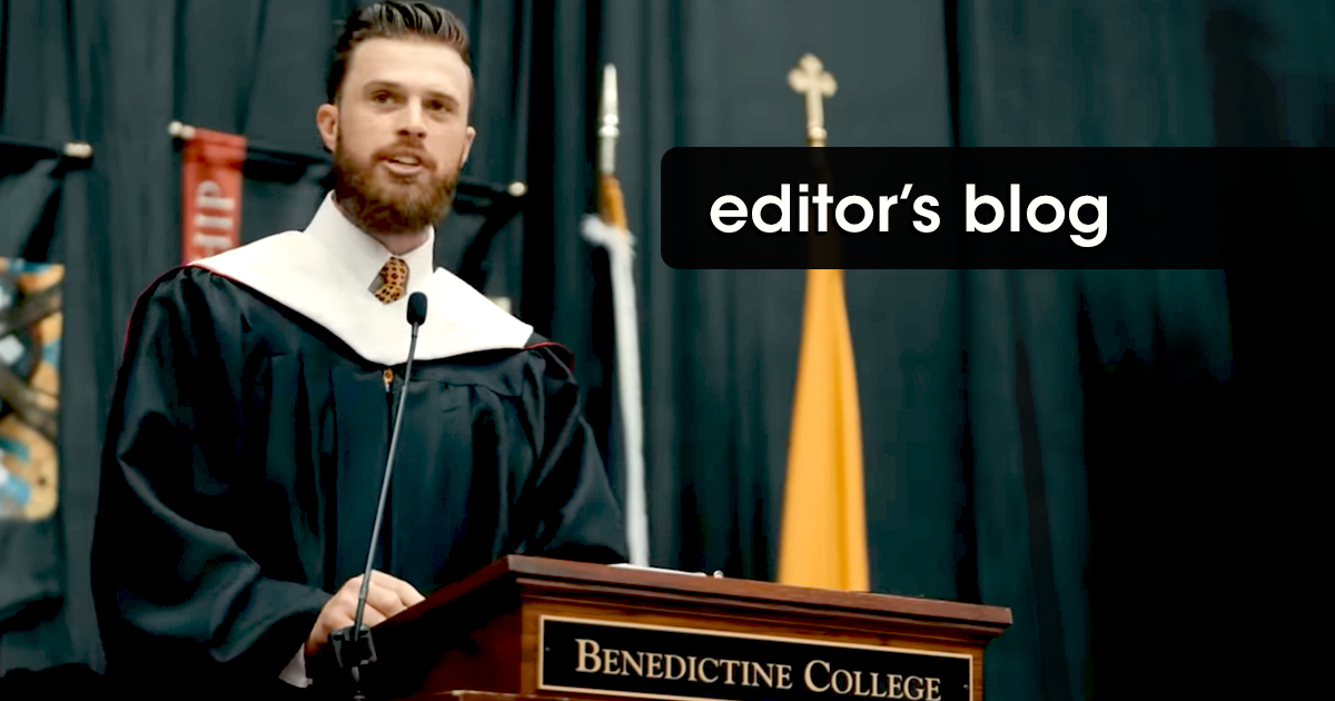 Harrison Butker Advises Students to Embrace Their Catholic Values ...